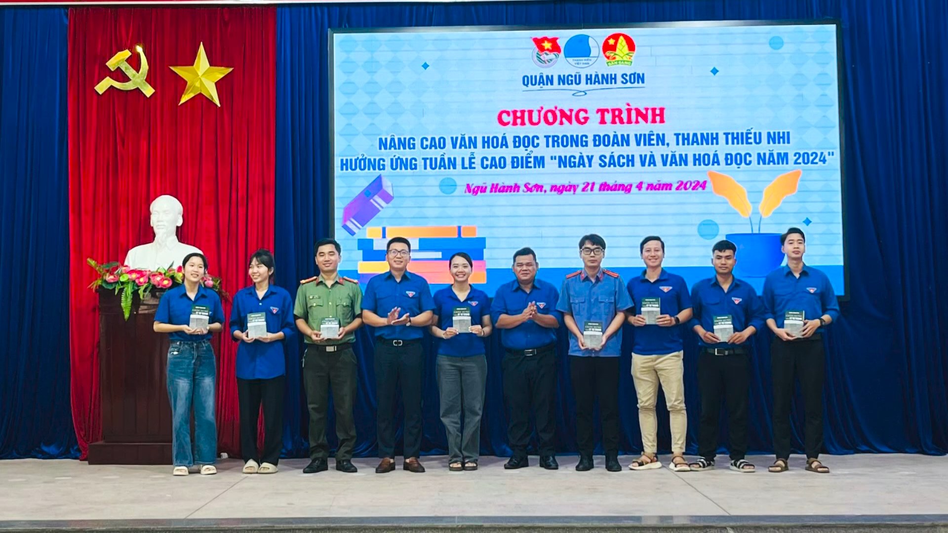 Ngũ Hành Sơn: Nâng cao văn hoá đọc và giáo dục lý tưởng cách mạng cho đoàn viên, thanh niên